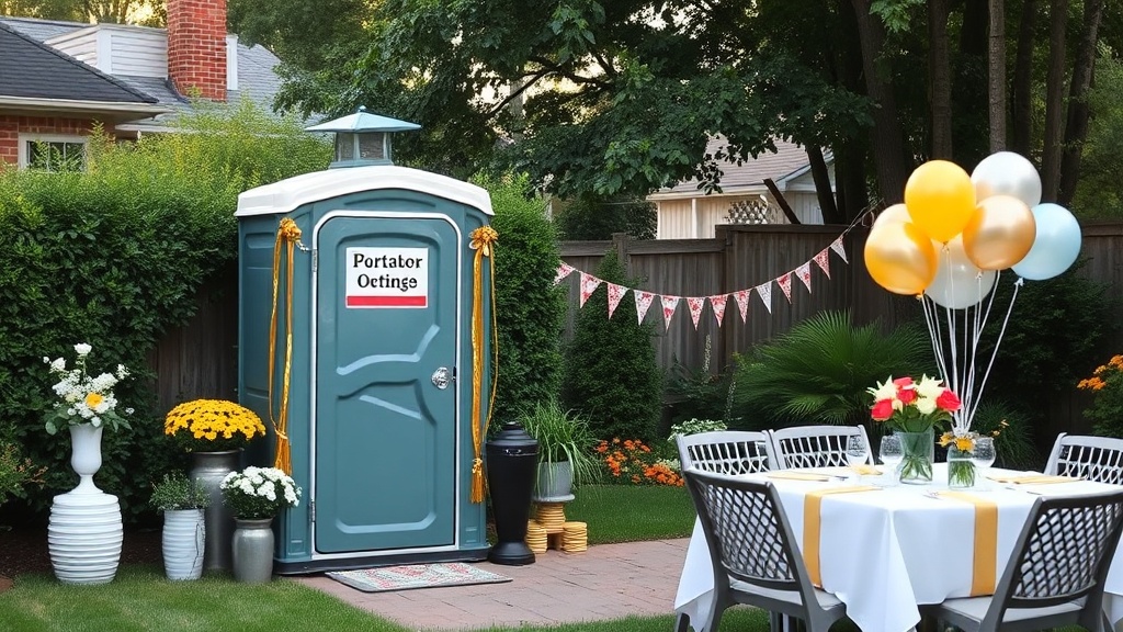 Graduation Party Portable Toilets: Backyard to Big Venue [2025]